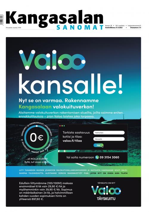 Kangasalan Sanomat 21 9 2022 Lehtiluukku fi