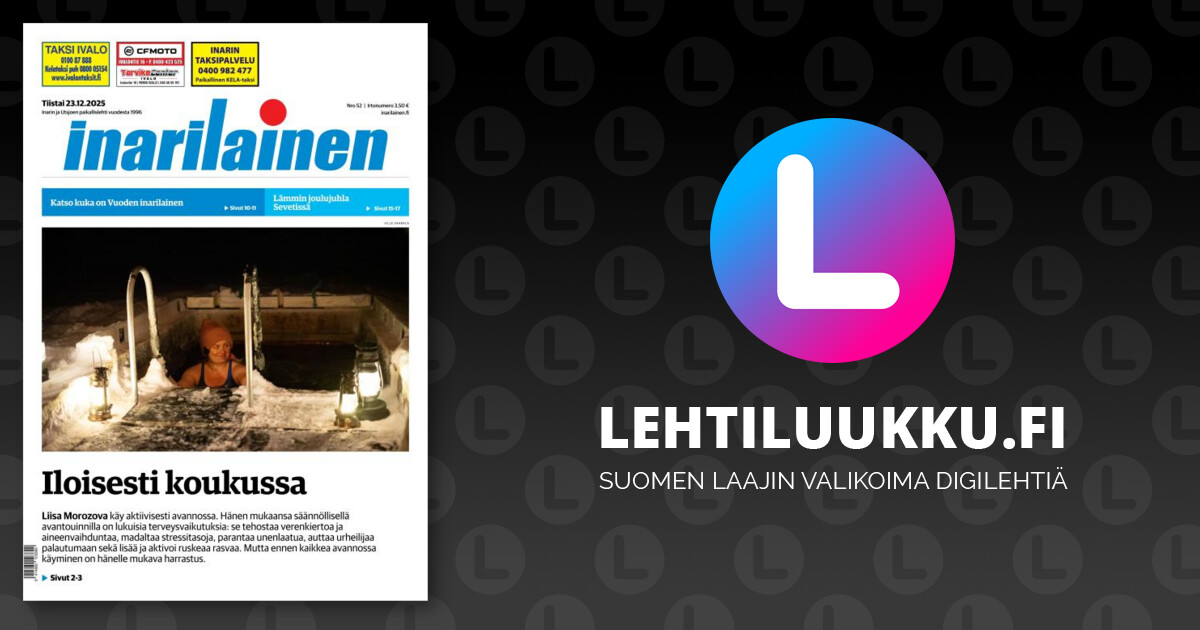 Inarilainen 23.12.2025 - Lehtiluukku.fi